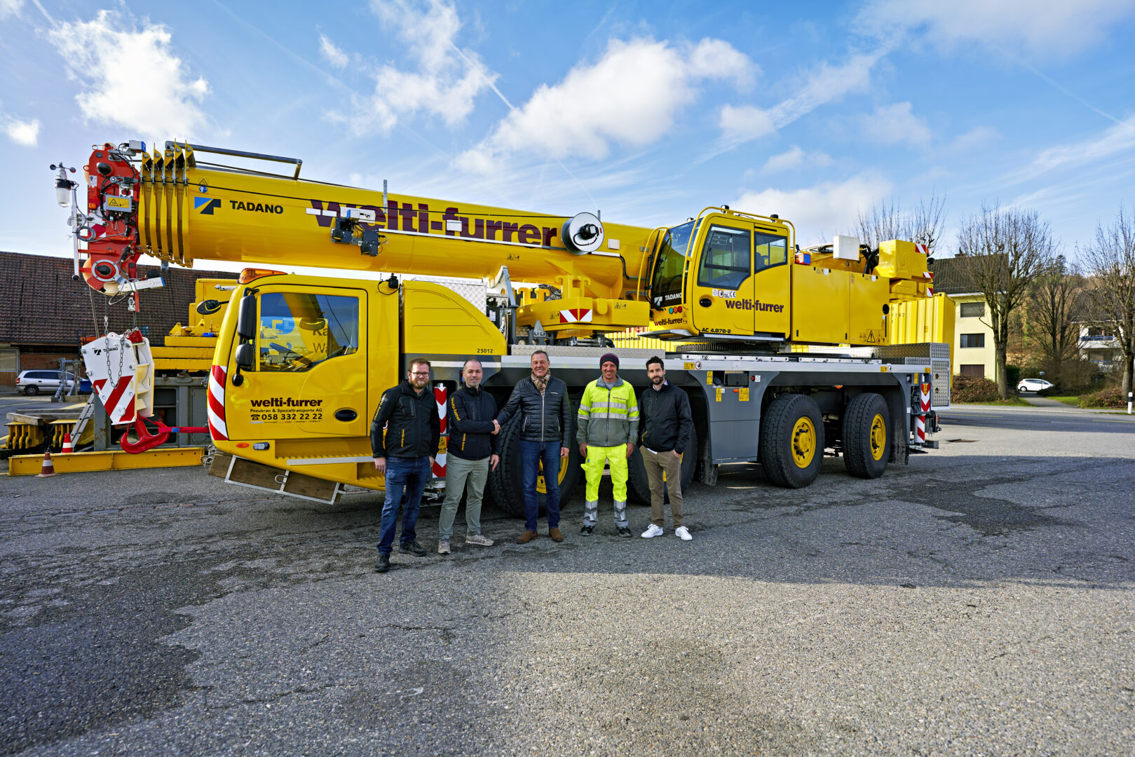 Welti Furrer takes delivery of Tadano AC 4.070-2 all terrain crane