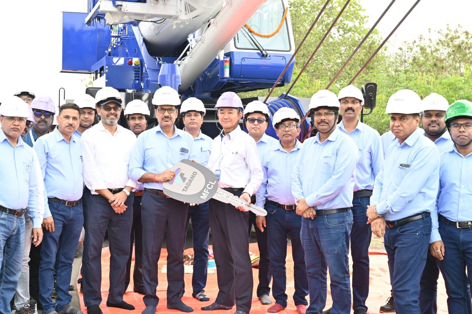 Indian Fertilizer Company Matix Grows its Fleet with Tadano GR-800EX ...