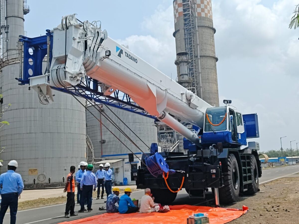 Indian Fertilizer Company Matix Grows its Fleet with Tadano GR-800EX ...