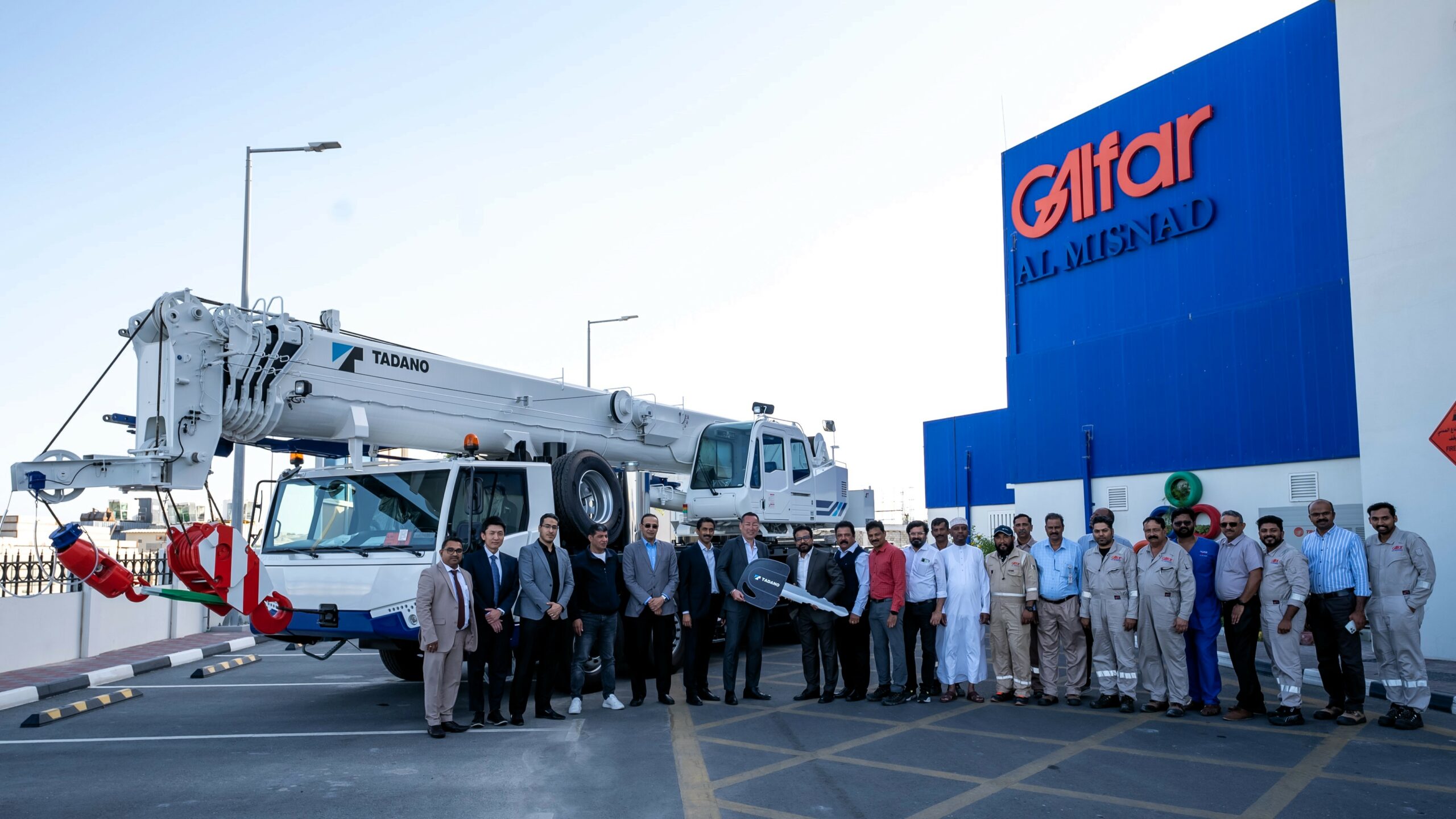 Tadano delivers seven truck cranes to Galfar Al Misnad