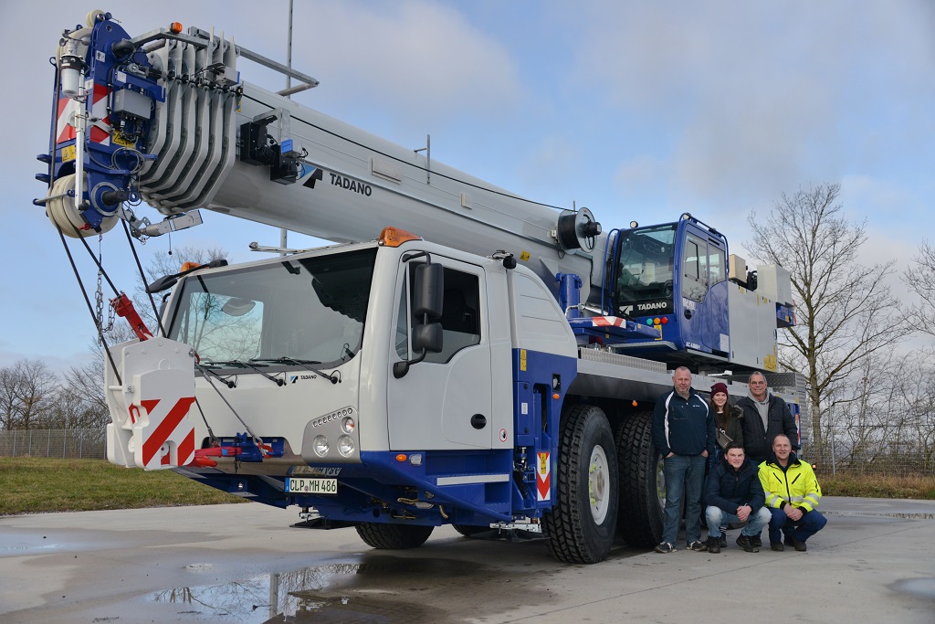 Härzschel takes delivery of first Tadano AC 4.080-1 crane - Scandinavia